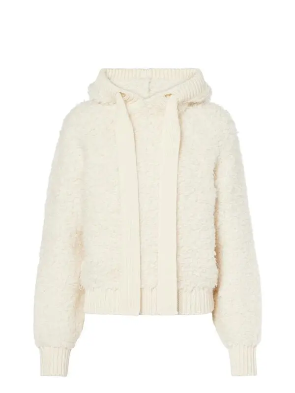 JETSET Jennifer Wool-blend Hoodie - Beige