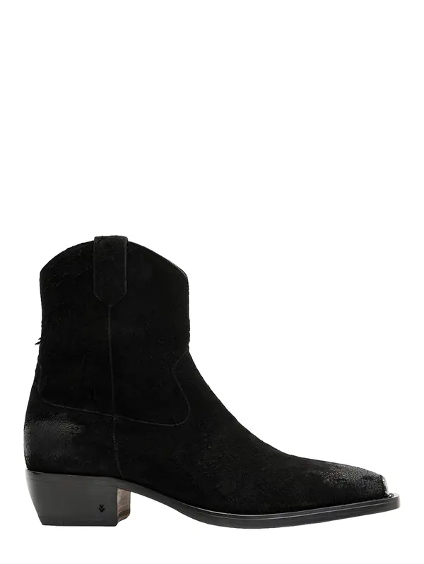 John Varvatos Walker Western Boots - Black