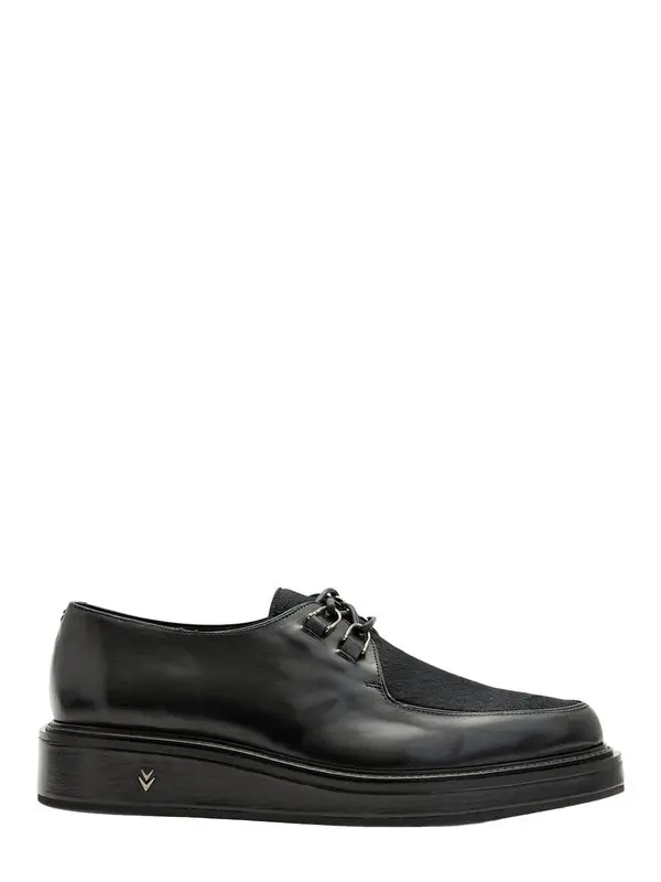 John Varvatos Von Creeper Derby Shoes - Black