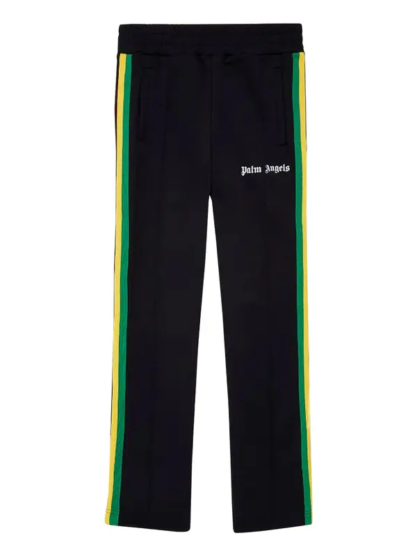 Palm Angels Exodus Track Pants /white - Black