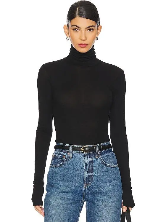 Sold Out NYC The Cashmere Turtleneck - Black