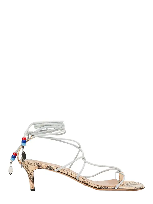 Isabel Marant Embellished Sandals - Off-white