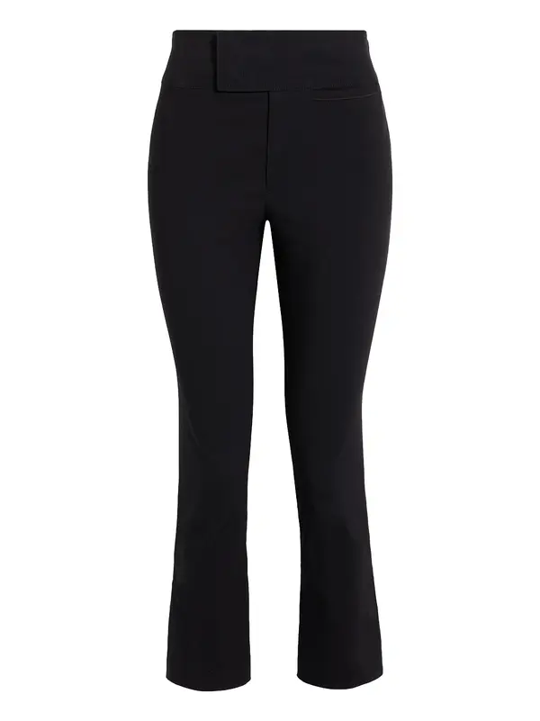 Isabel Marant Ludlow Cropped Straight-leg Pants - Black