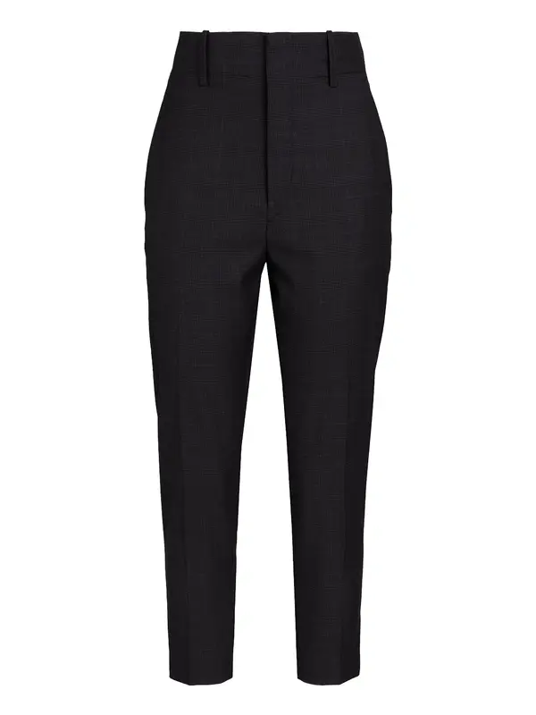 MARANT ETOILE Noah Prince Of Wales Tapered Pants - Anthracite