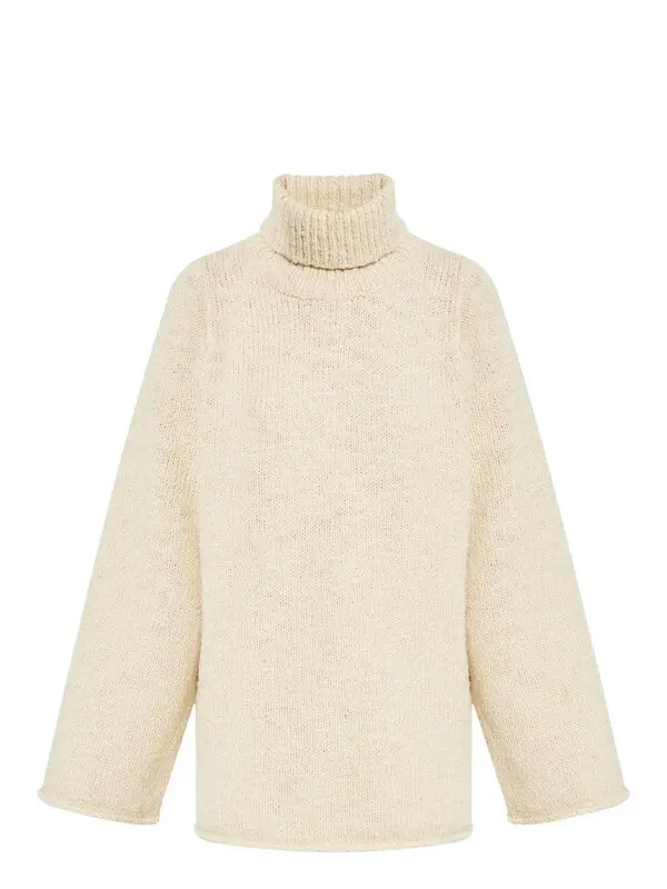 BY MALENE BIRGER Roll-neck Jumper - Neutrals