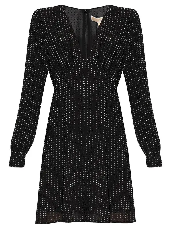 Michael Kors Sequin-embellished Dress - Black