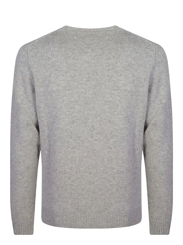 CENERE GB Crew-neck Jumper - Grey