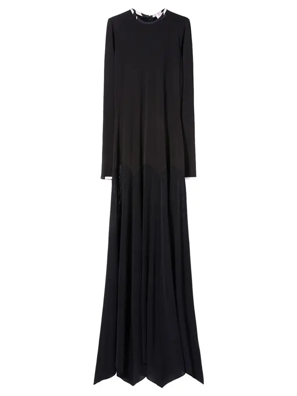 Emilio Pucci Knitted Maxi Dress - Black