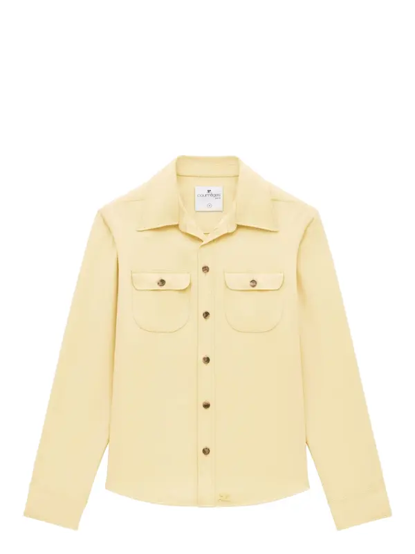 COURREGES Western Twill Shirt - Yellow