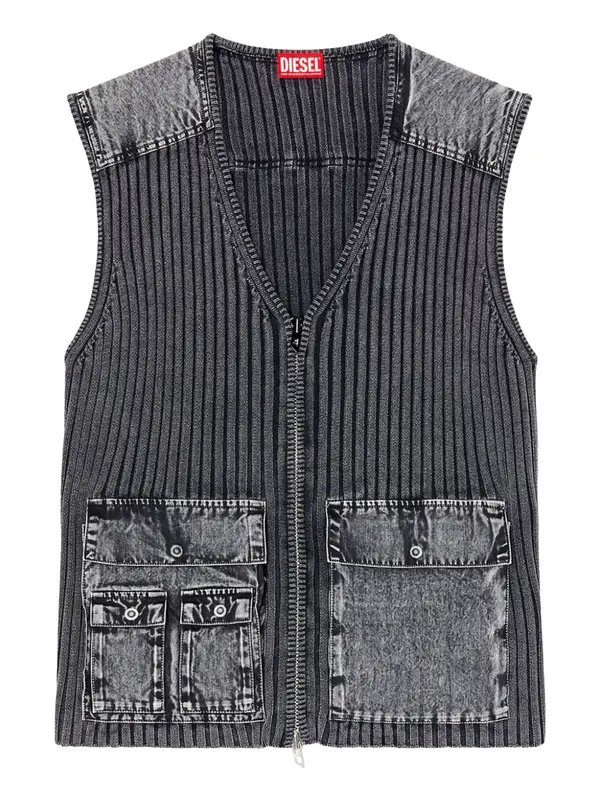 Diesel K-margie Vest - Grey