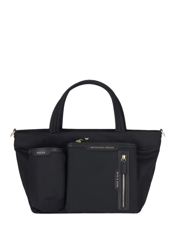 ANYA HINDMARCH Mini E/w Multi-pocket Tote Bag - Black