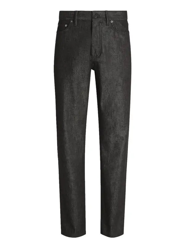 Zegna Roccia Stretch Jeans - Black