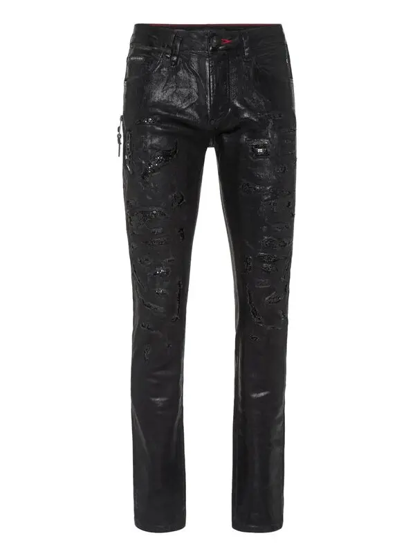Philipp Plein Rock Star Jeans - Black