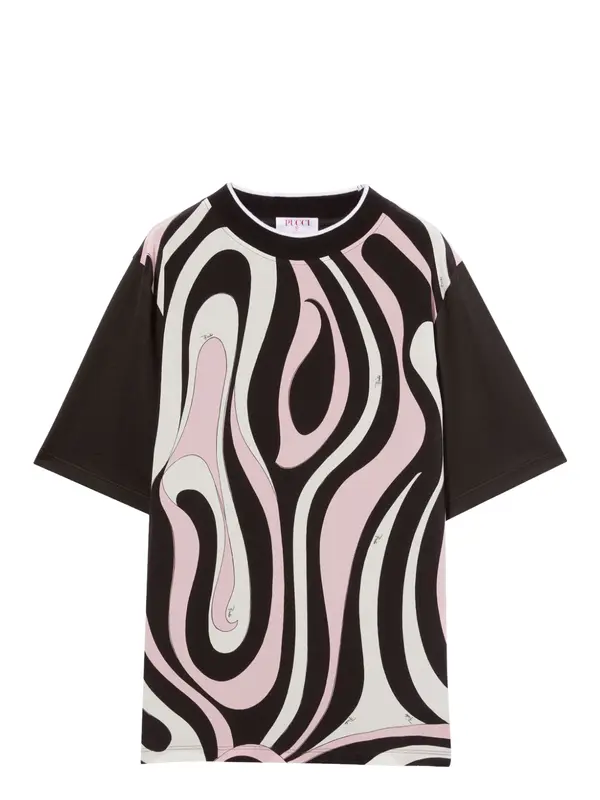 Emilio Pucci Marmo T-shirt - Black