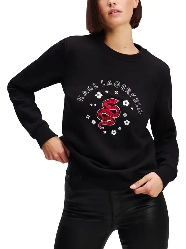 Karl Lagerfeld Lunar New Year Sweatshirt - Black