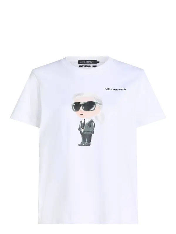 Karl Lagerfeld Ikon T-shirt - White