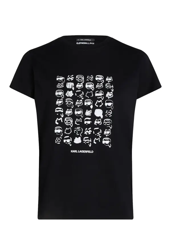 Karl Lagerfeld Ikon T-shirt - Black