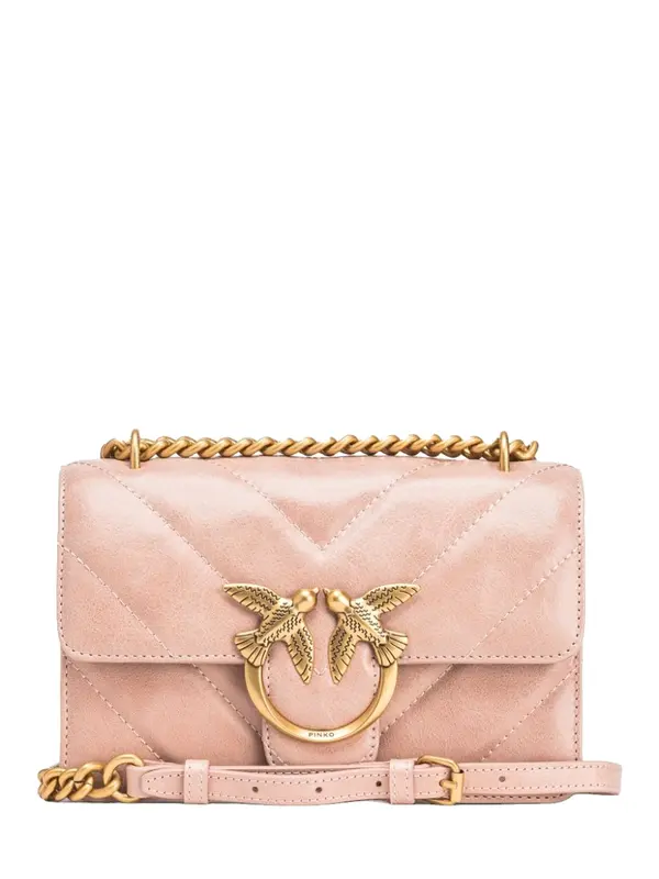 Pinko Love Dc Vitello Mini Bag - Pink