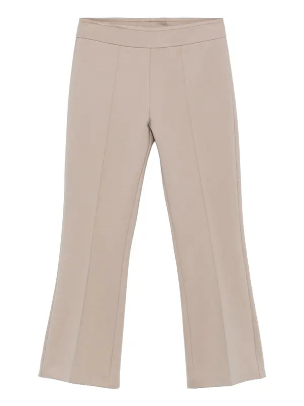 BLANCA VITA Flared Trousers - Grey