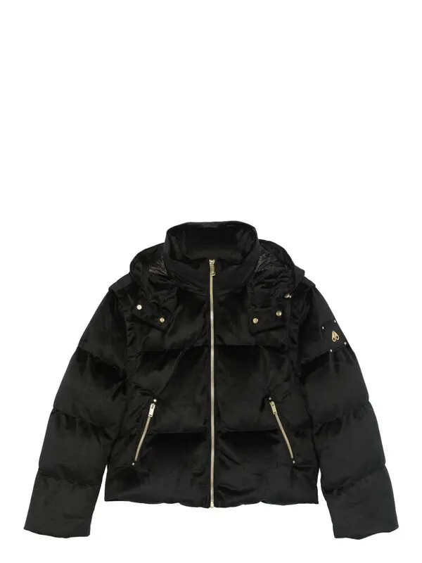 Moose Knuckles Misty Puffer Jacket - Black