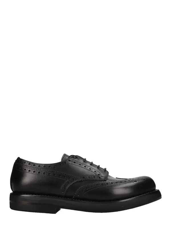 Premiata Leather Brogues - Black