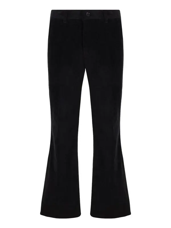 Bally Corduroy Flared Trousers - Black