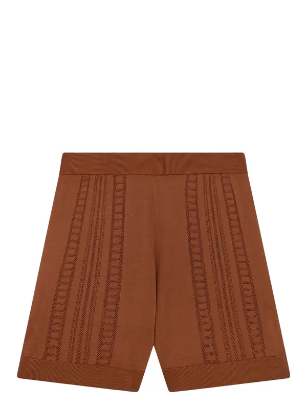 DONDE ESTEBAN Knitted Shorts - Brown