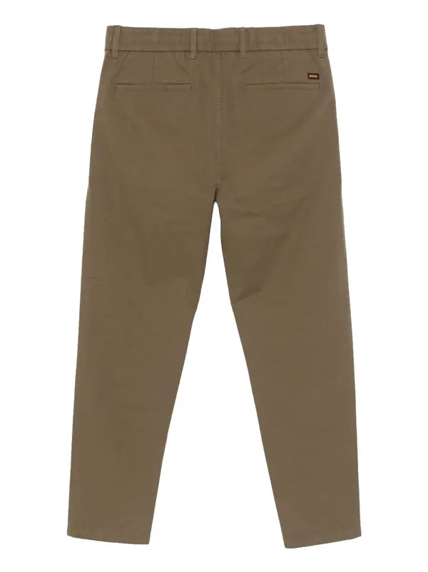 BOSS Tapered Trousers - Green
