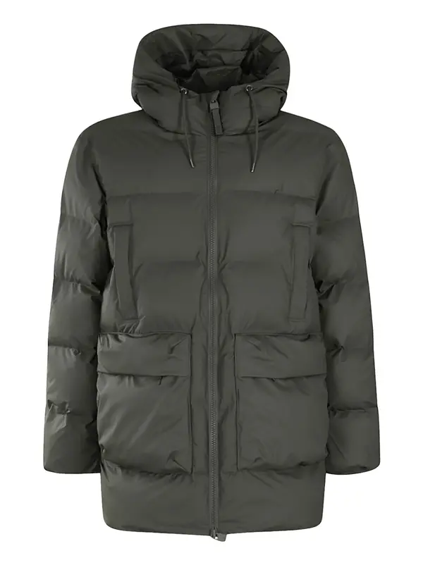 Rains Alta Puffer Jacket - Green