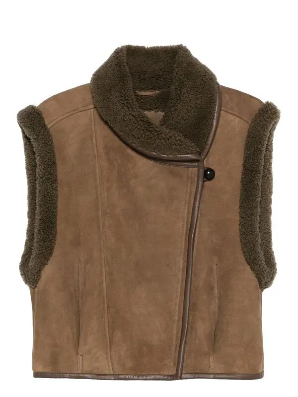 Isabel Marant Alime Gilet - Brown
