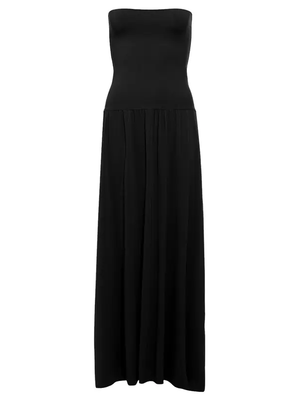 ERES Oda Strapless Maxi Dress - Black