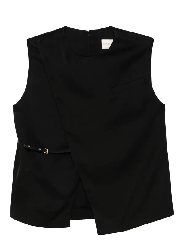 Loulou De Saison Sambac Vest - Black