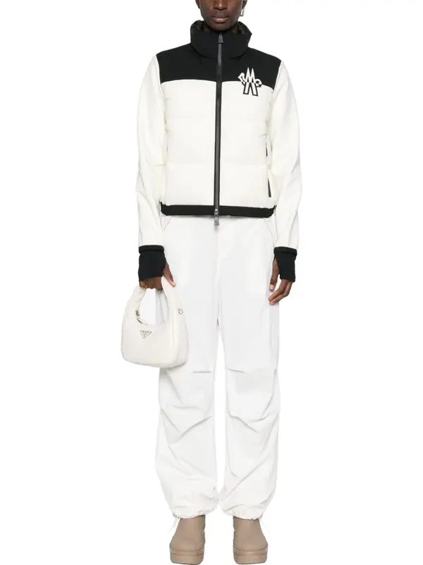 Moncler Padded Ski Jacket - Neutrals