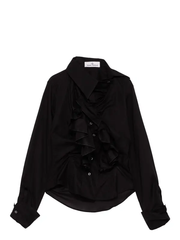 VIVIENNE WESTWOOD Wizard Frill Shirt - Black