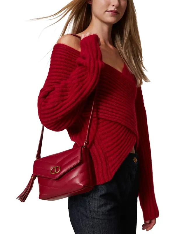 TWINSET Dreamy Crossbody Bag - Red