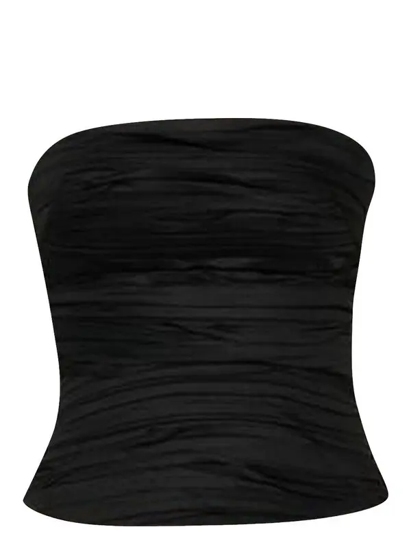 Aje Sunbeam Bustier - Black