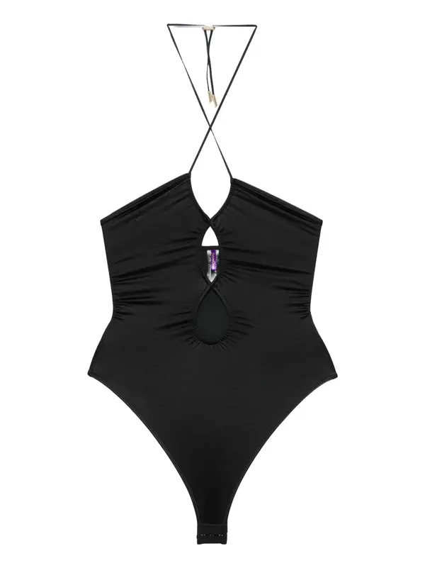 MAISON CLOSE French Kiss Bodysuit - Black