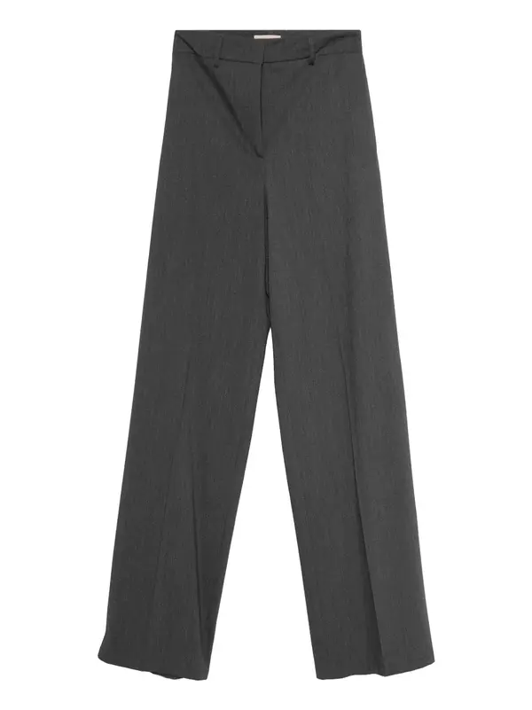 BLANCA VITA Palazzo Trousers - Grey