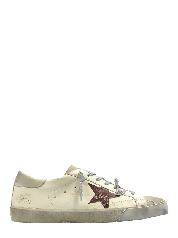 Golden Goose Super-star Trainers - White