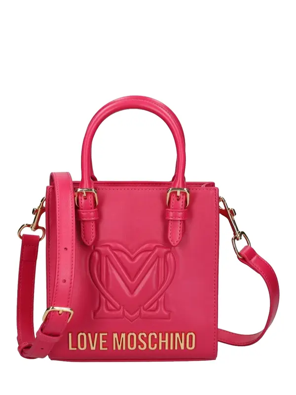 Moschino Logo-lettering Tote Bag - Pink