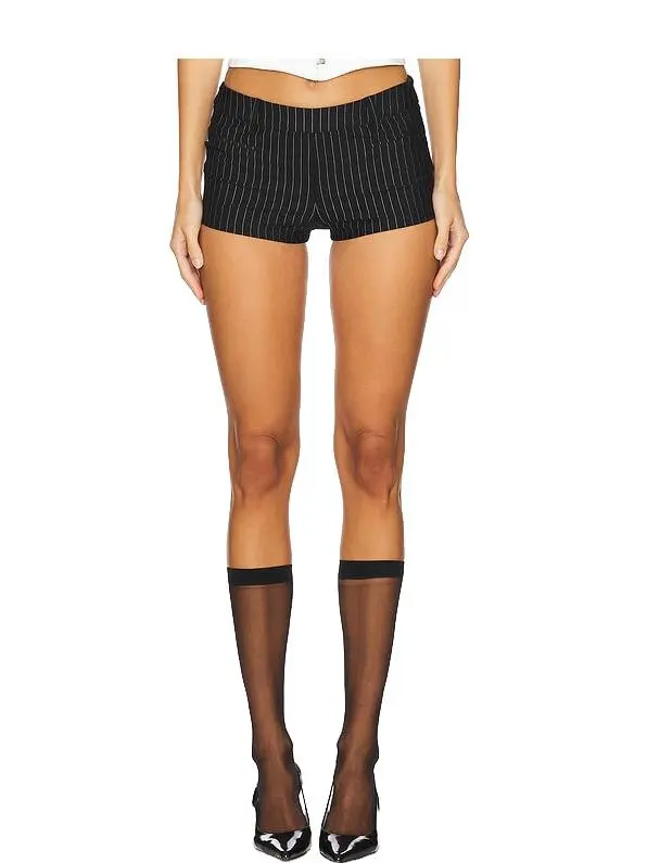 Superdown Baya Micro Mini Short - Black