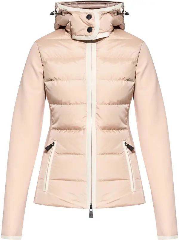 Moncler Padded Zip-up Jacket - Pink