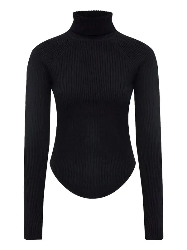 Cult Gaia Belle Sweater - Black