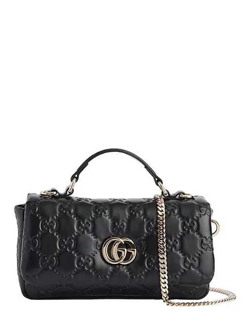 Gucci Gg Milano Mini Top-handle Bag - Black Black