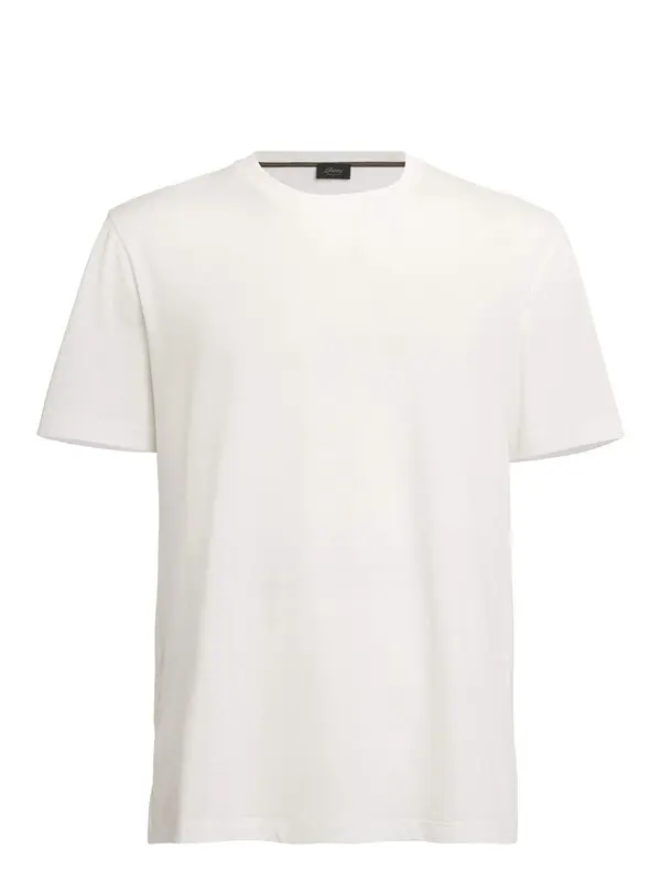 Brioni Cotton T-shirt - White