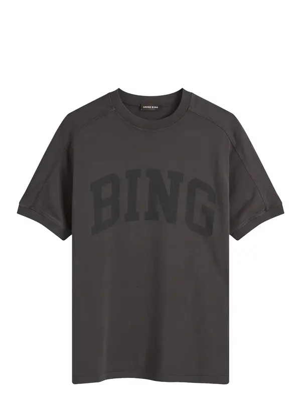 ANINE BING Jaylin T-shirt - Washed Black