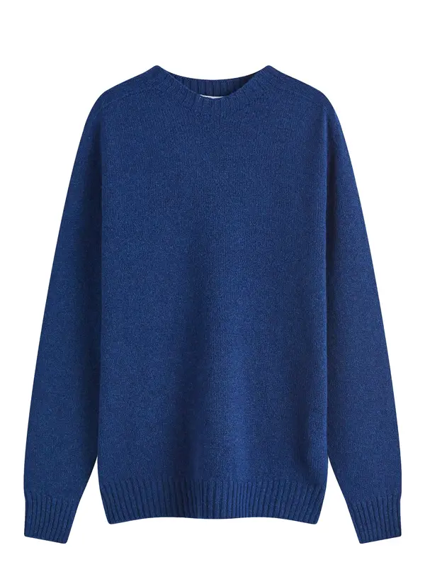 COUNTRY OF ORIGIN Geelong Seamless Knit Jumper - Navy