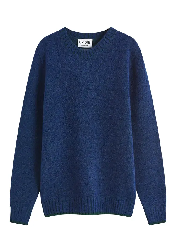 COUNTRY OF ORIGIN Picadilly Tipped Knit Jumper - Peekablue