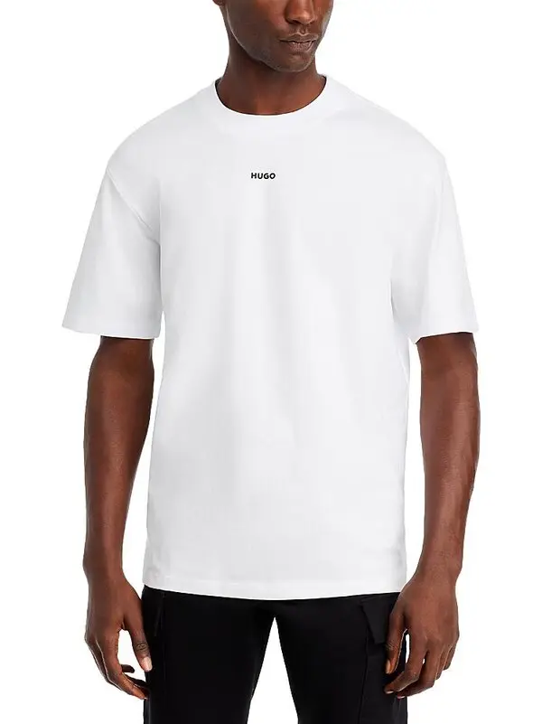 Hugo Dapolino Logo Print Tee - White