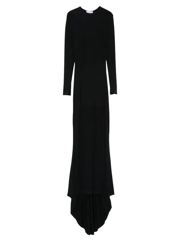 IOANA CIOLACU Jersey Maxi Dress - Black